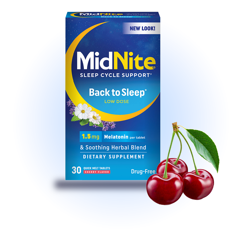 Back to Sleep – MidNite Sleep Cycle Support