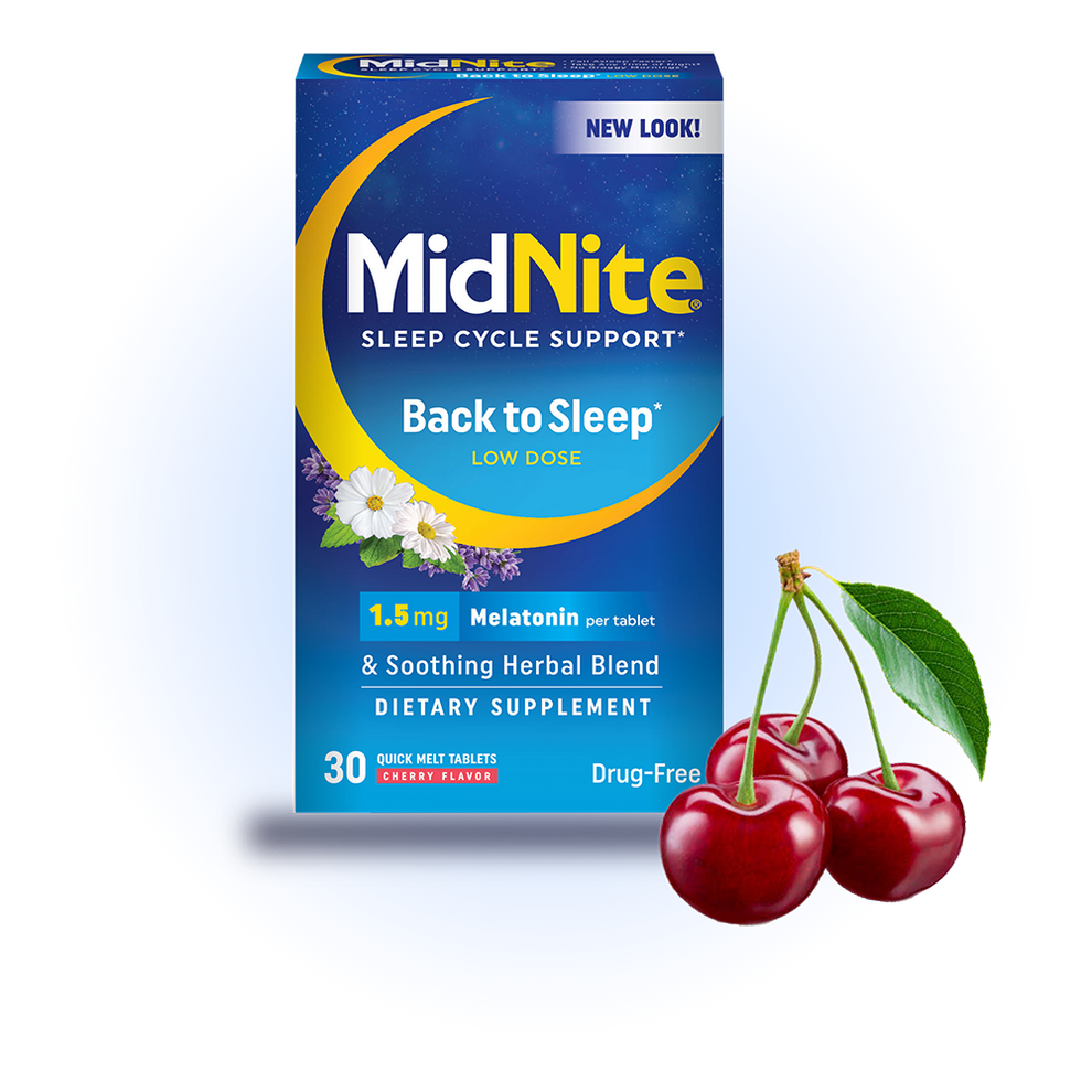 Back to Sleep – MidNite Sleep Cycle Support