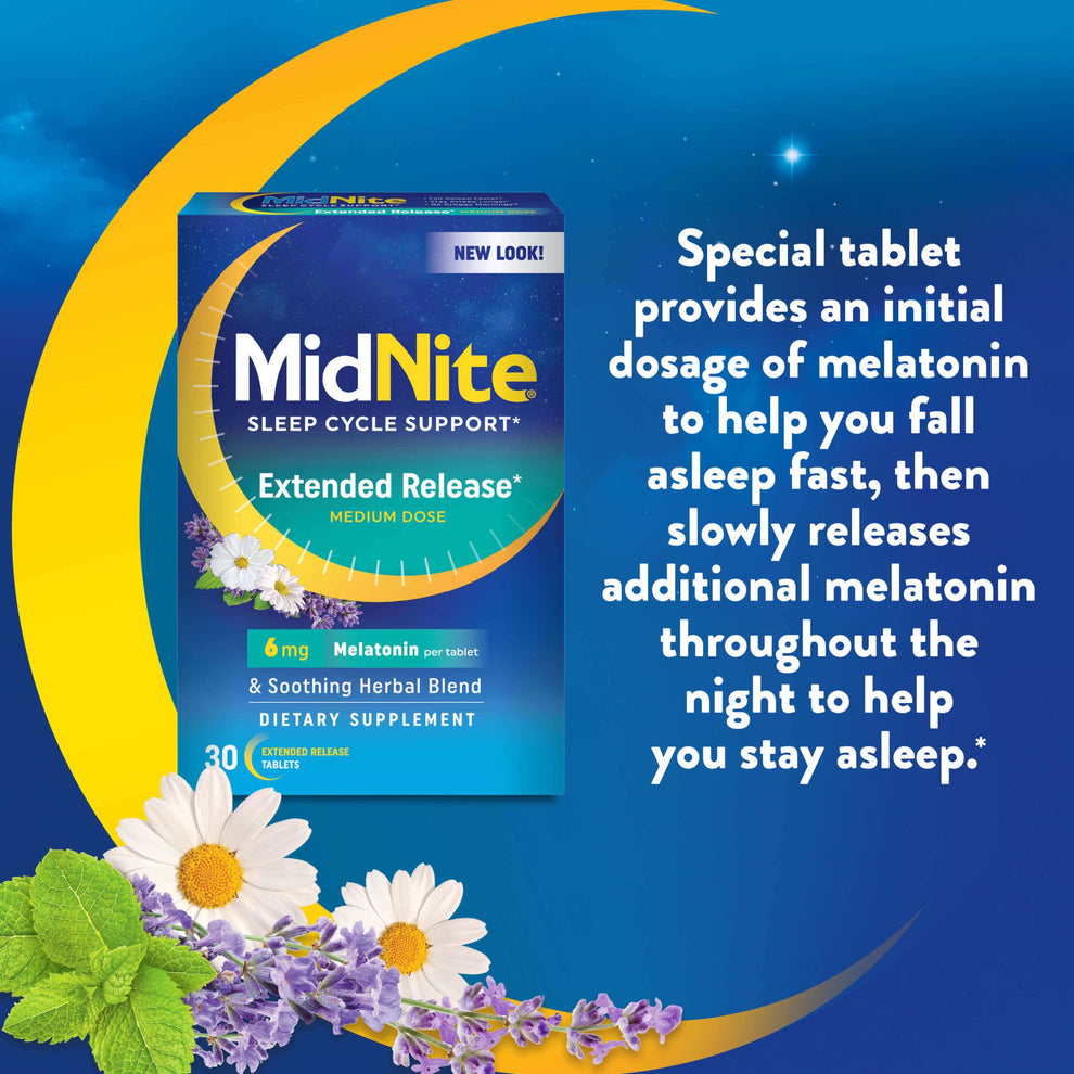 Extended Release – MidNite Sleep Cycle Support
